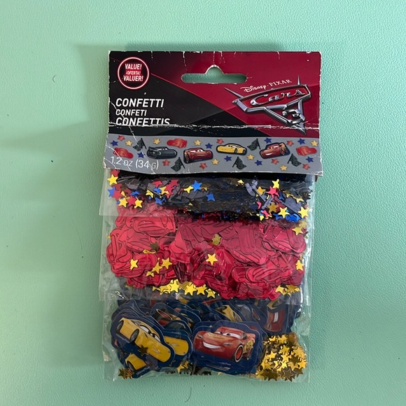 Disney | Party Supplies | Disney Cars 3 Birthday Party Confetti Pack ...